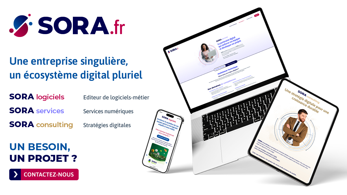 SORA logiciels | Concepteur et éditeur de logiciels-métier